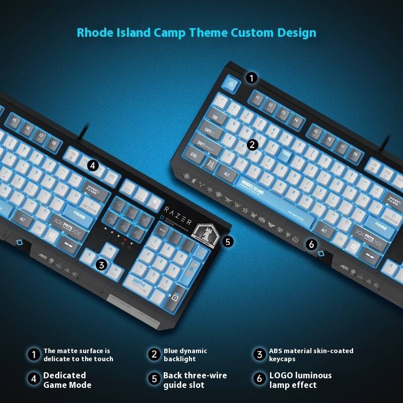 Original Razer Blackwidow Essential - Arknights Rhode Island Limited ...