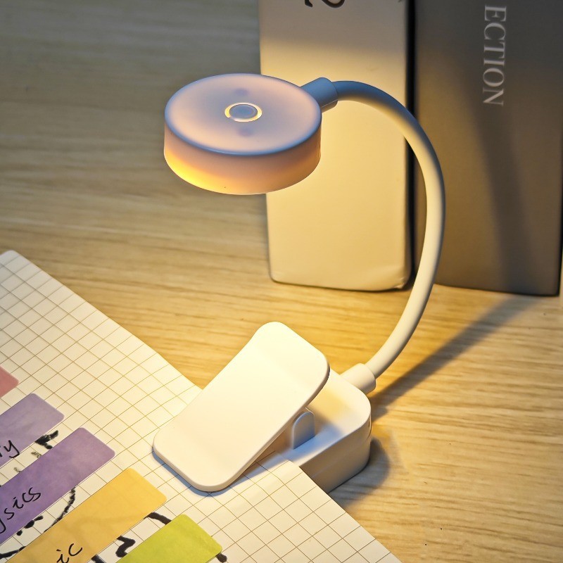 Mini Folding LED Eye Protection Clip Book Light Portable Adjustable ...