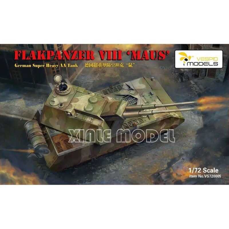 Vespid Model Plastic Assembly Tank Kit Vs720005 German Mouse Super ...