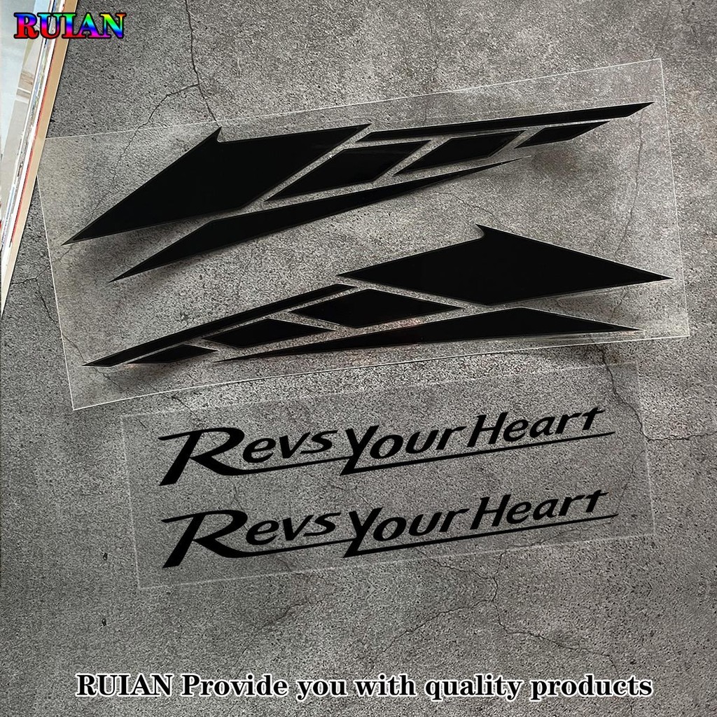 Revs Your Heart English Stickers for Yamaha Y15 Y15zr Lc135 N/Xmax ...