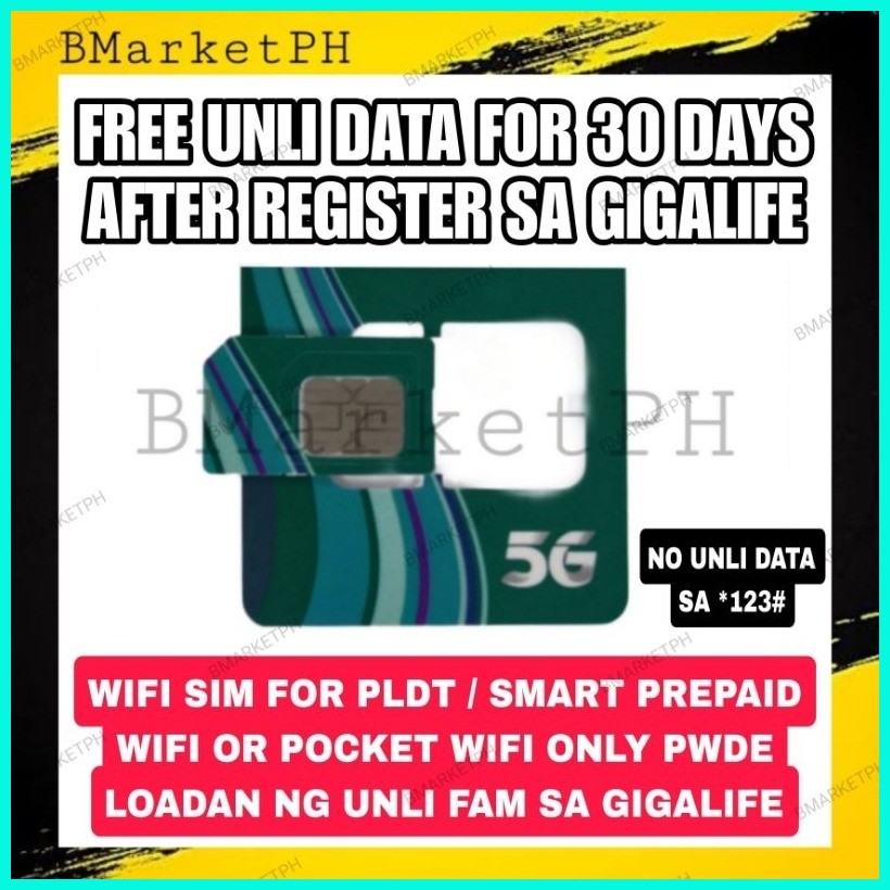 PLDT Home Prepaid WiFi Sim FREE 10GB FOR MODEM ONLY ( Fast Delivery ...