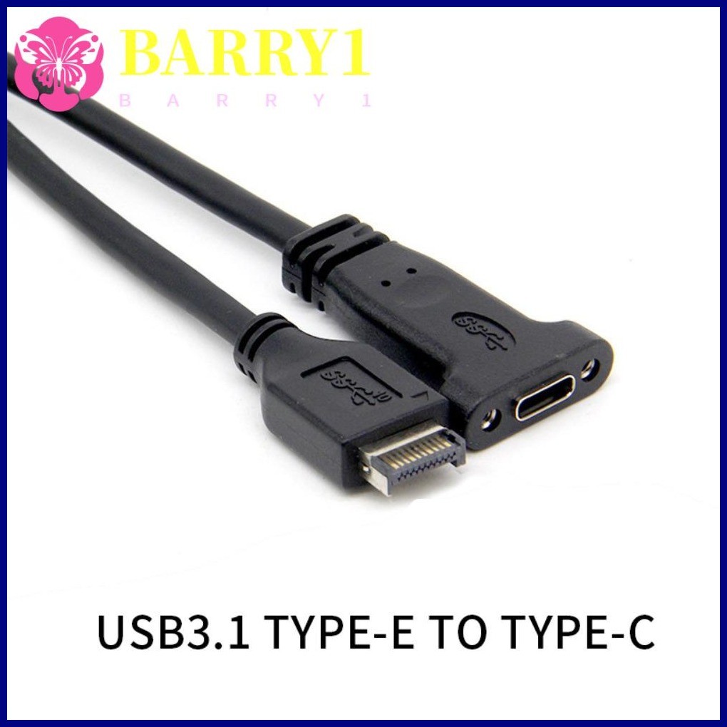 BARRY1 Type-E To Type-C Extension Cable Front Panel Computer Connector ...