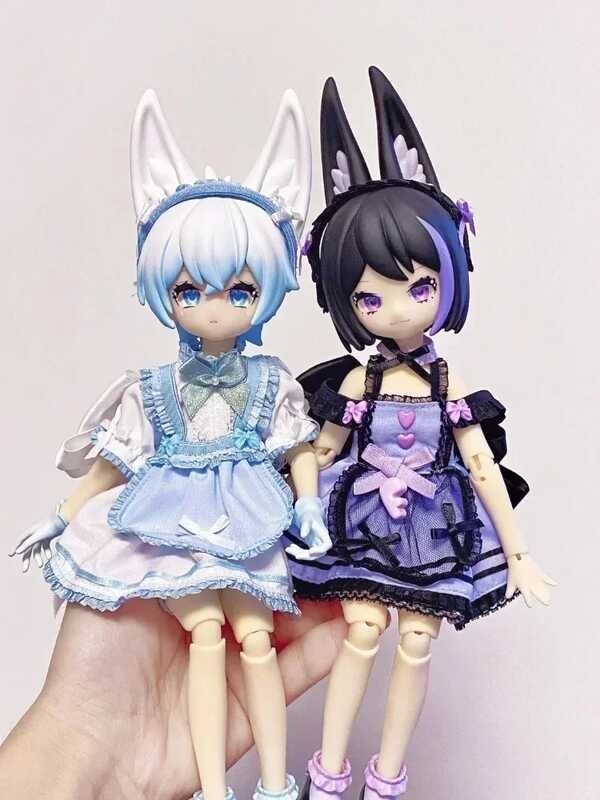 Mini Original Ufdoll Tea Blind Box Movable Model Figurine Bjd Doll Limited Limit Elevator Series ...