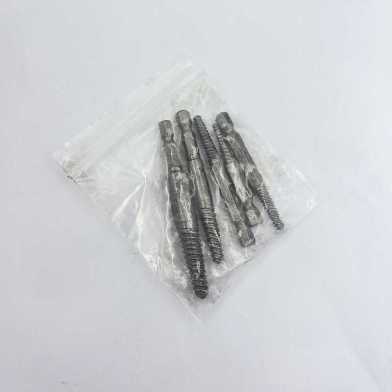 5-Piece Set Of Broken Screw Extractor, Electric Hexagonal Handle ...