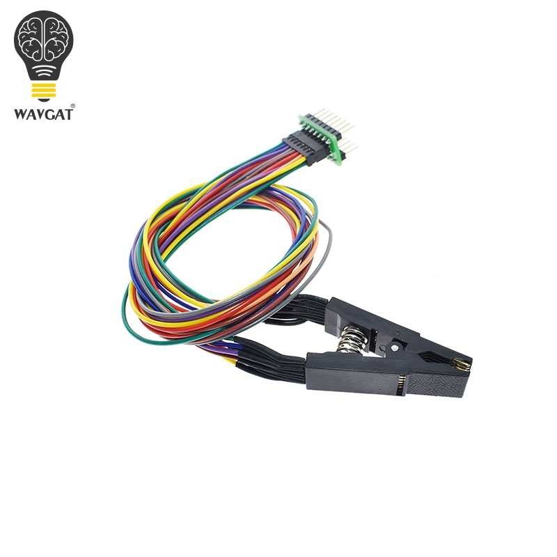 SOP 8 16 BIOS clip SOP16 to DIP8 direct insertion burning socket no ...