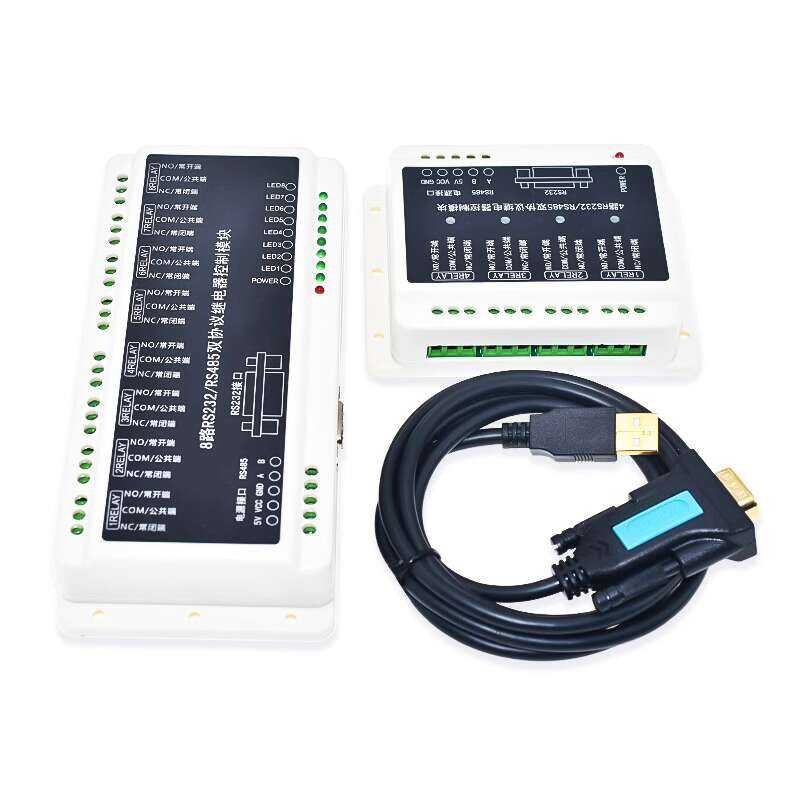 RS232/485 Communication Relay Module PLC Industrial Controller Smart ...