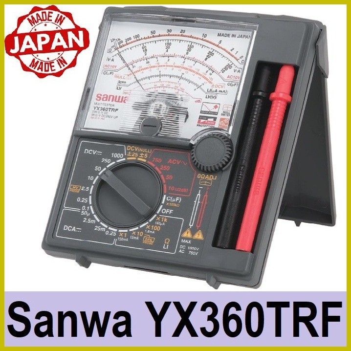 Sanwa YX360TRF Analog Multi-Tester Multi-Meter Made in JAPAN Analogue ...
