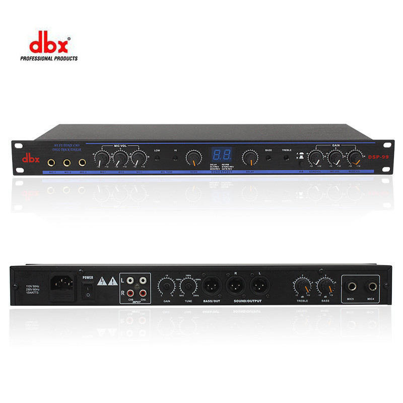 Dsp-100 Professional Preamp Effector DSP99 Professional Karaoke Preamp ...