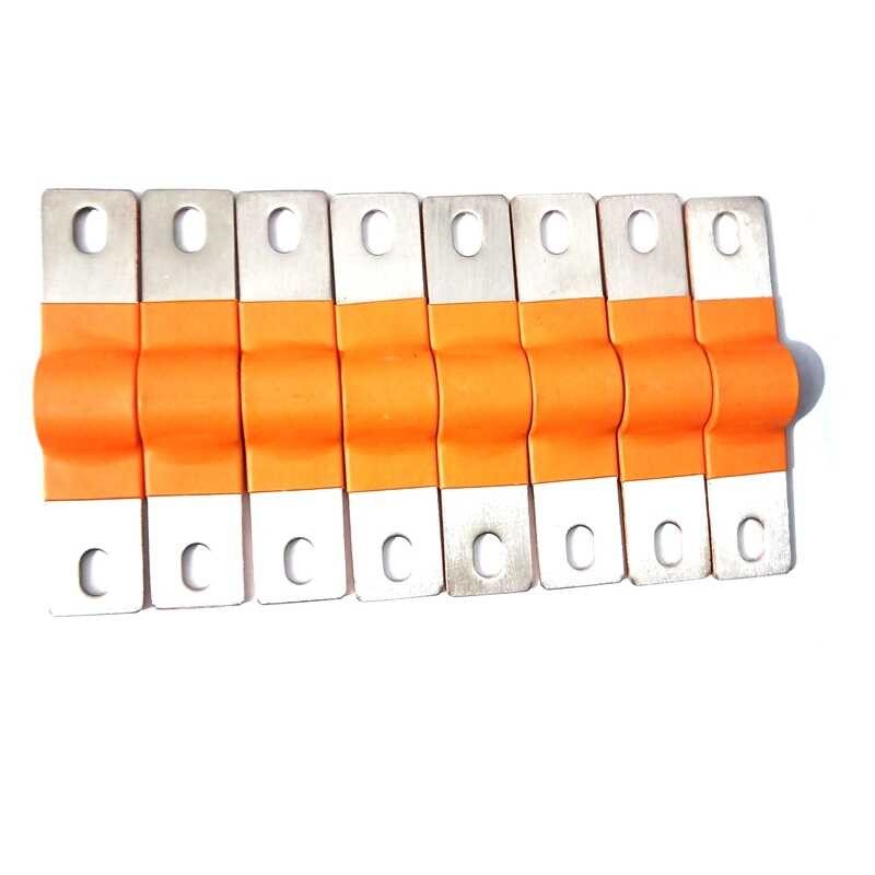 8Pcs Flexible Busbar Connector Battery Bus Bar Lifepo4 Copper Busbars ...