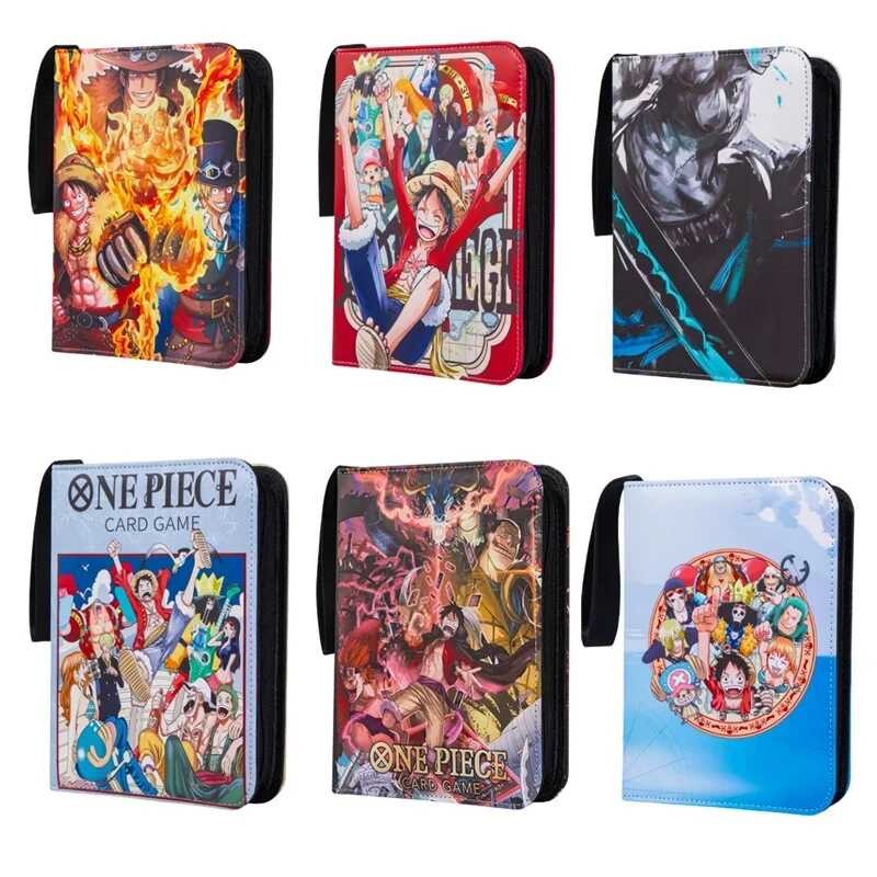 One Piece Card Binder 9 Pocket Trading Card Holder Anime Card Binder ...