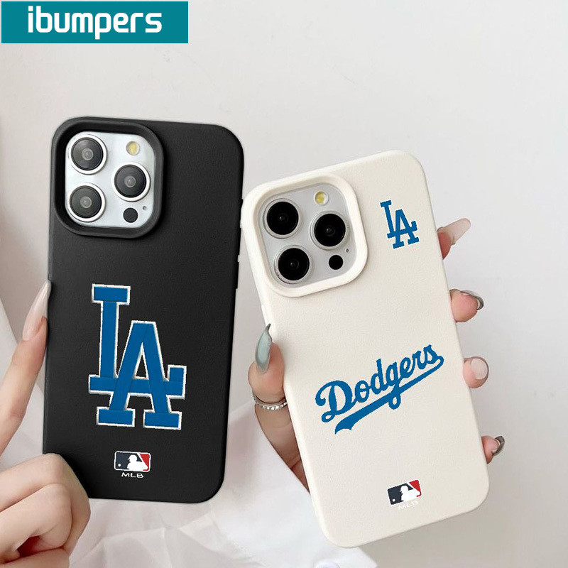 ibumpers Simple Fashion MLB LOGO Pattern Phone Case for Iphone 16 15 14 ...