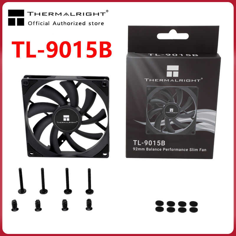Thermalright 2 Tl-9015B 1Ab PWM 4 Pin 90Mm Computer Case Fan Silent CPU ...