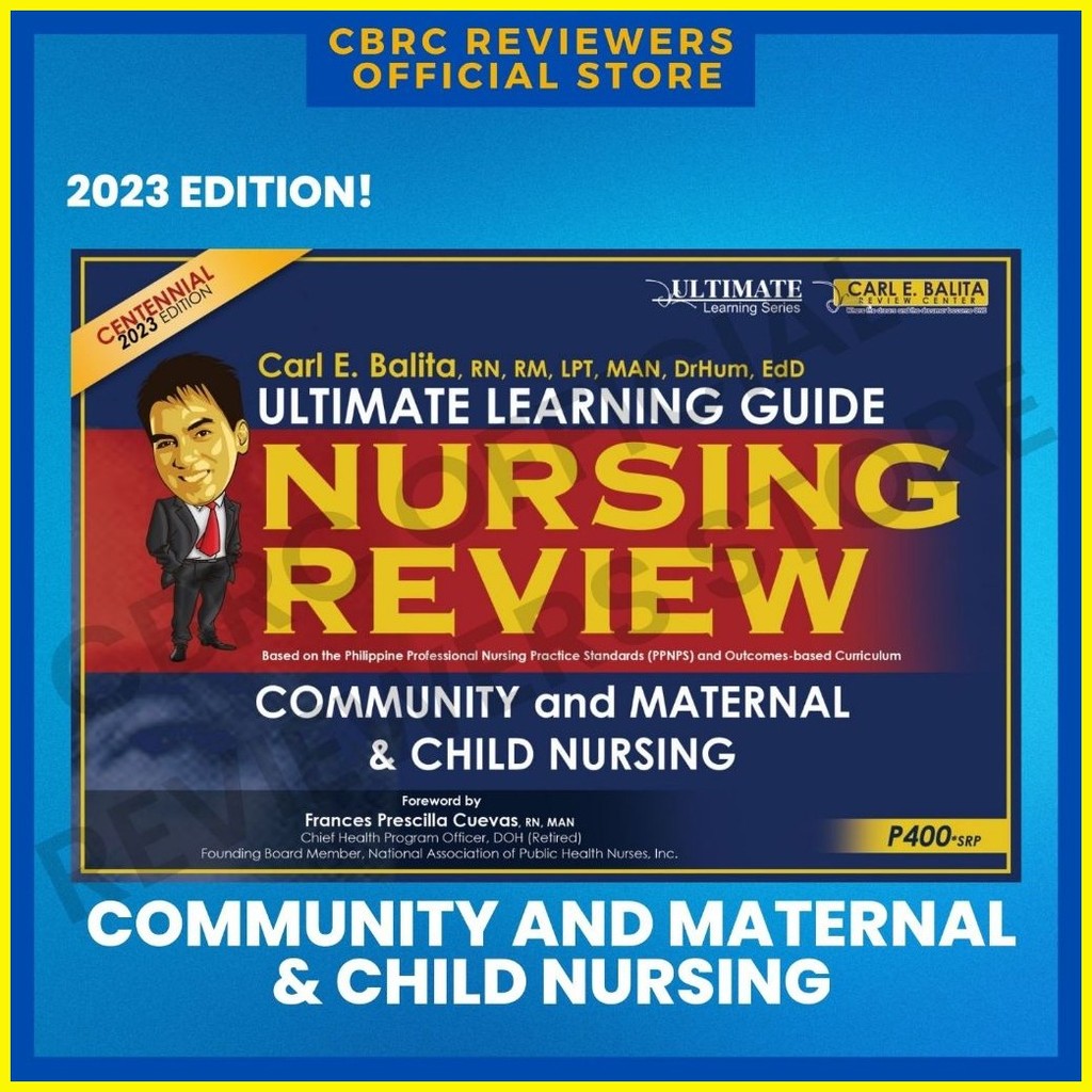 ♨ ☽ 2023 CBRC NURSING NLE REVIEWER: ULG FOR COMMUNITY AND MATERNAL ...