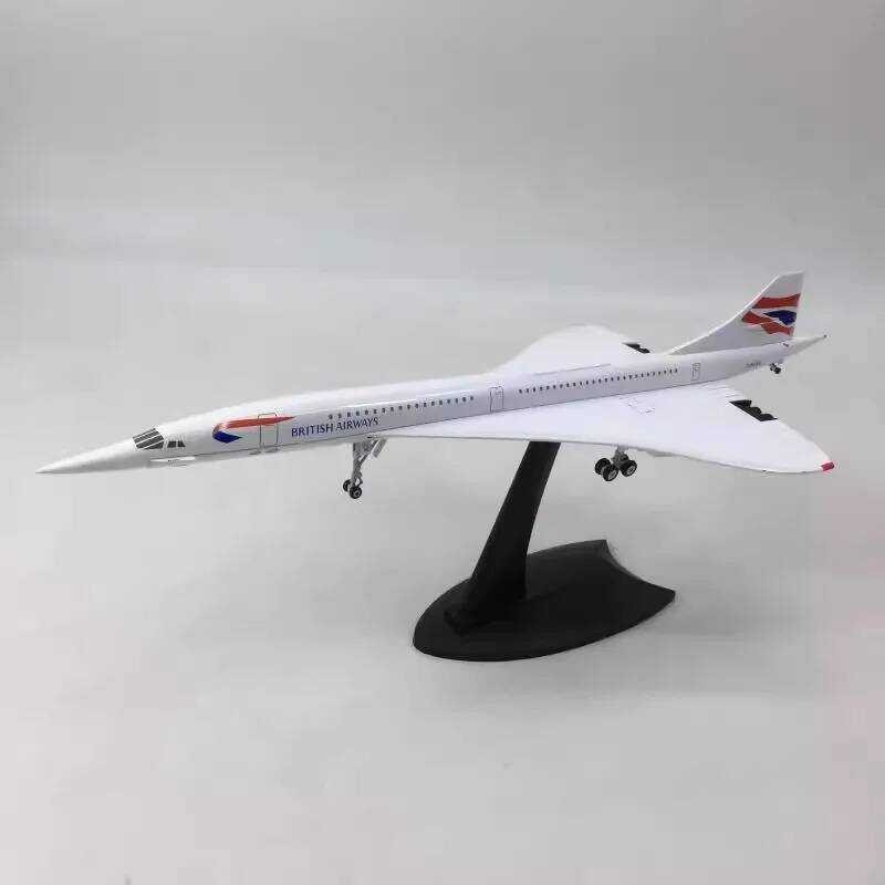 Scale 3 ∫ 1:400/1:200 Model Diecast Alloy Air British /France Concorde ...