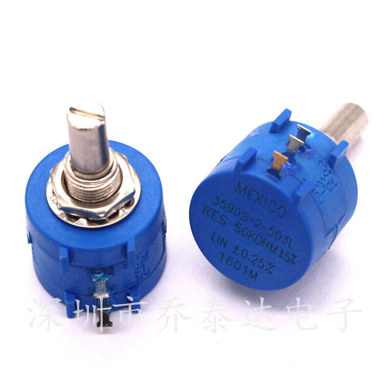 3590S-2-503L precision multi turn potentiometer with adjustable ...