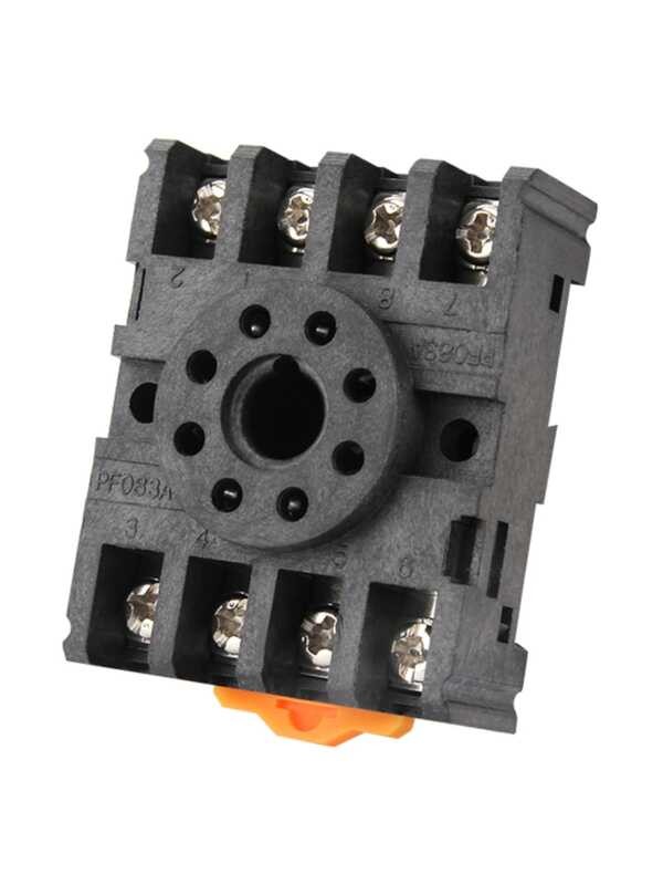 PF083A round 8-pin socket with DH48S 2P AH3 ASY socket for time relay ...