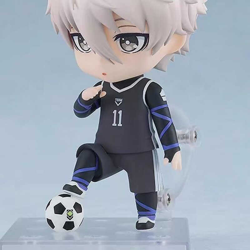 938 Anime Nagi Action Figures 2056 Blue Lock Figure Q Version Seishiro ...