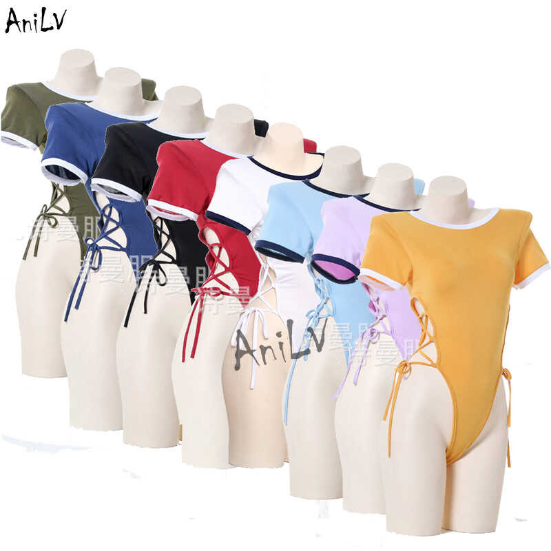 Japanese Ani Anime School Girls Student suit Swimsuit Uniform Costume ...