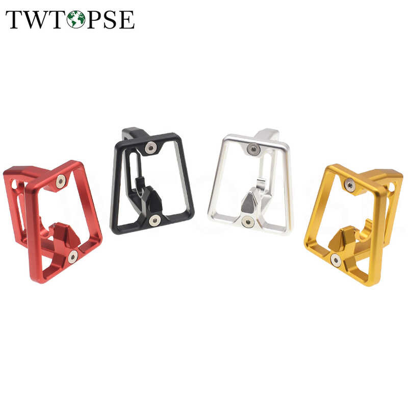 Folding TWTOPSE Bike Front Carrier Block 2 3 Holes For Brompton 3Sixty PIKE CAMP Dahon Tern JAVA ...