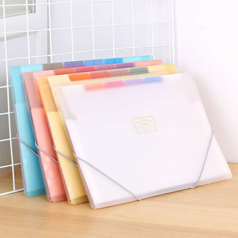 Expanding KOKUYO Folders Pastel Cookie Series Large Capacity A4 Multi ...
