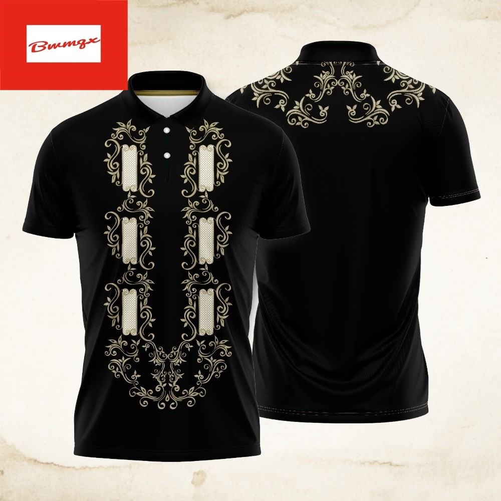 asean inspired ethnic attire barong agalog batik polo for men ...
