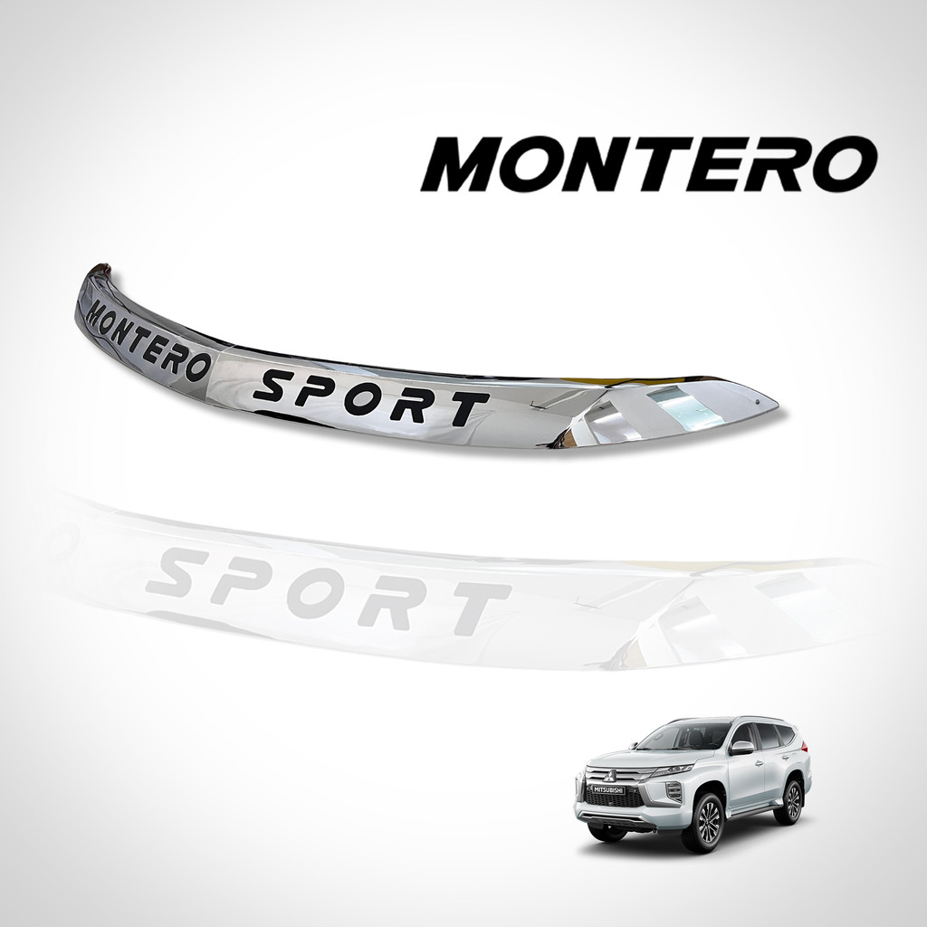 Mitsubishi Montero Sport 2016 to 2019 Hood End / Hood Lip / Hood Guard ...