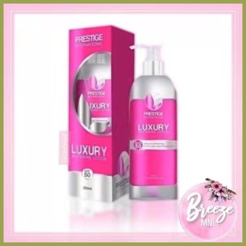 Prestige Luxury whitening Lotion SPF50 (Instant White) | Shopee Philippines