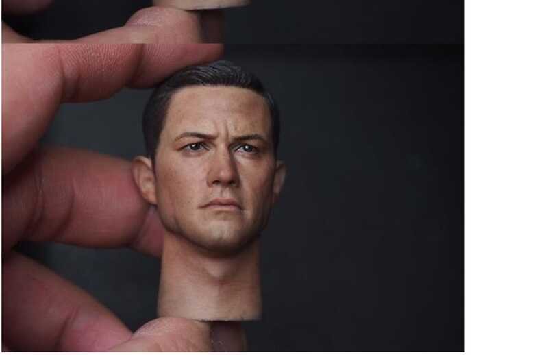 1/6 Soldier Head Carving Batman Robin Detective Blake Johnson Sheriff ...