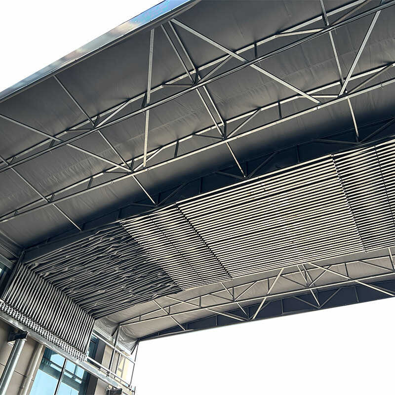 Mobile Temporary Warehouse Push-Pull Shed Electric Canopy Factory Aisle ...