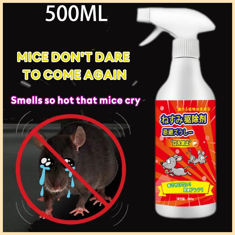 No Rat Within 500ml Rat Spray Killer From Japan Rat Off Spray Original ...