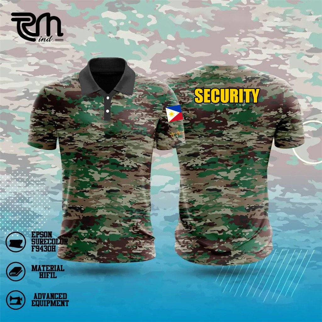 RC-2025 NEW JERSEY SECURITY FULL PRINTING POLO SHIRT (Customizable)Free ...