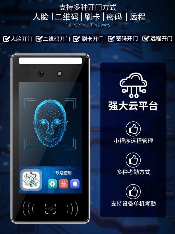 Dynamic QR code facial recognition access control system integrated ...