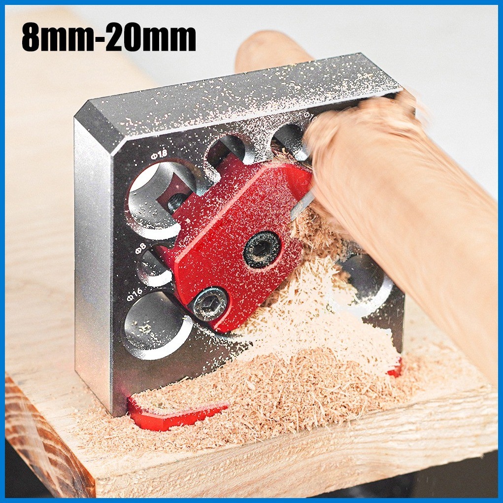 Adjustable Dowel Maker Jig with Carbide Blades Electric Drill Milling ...