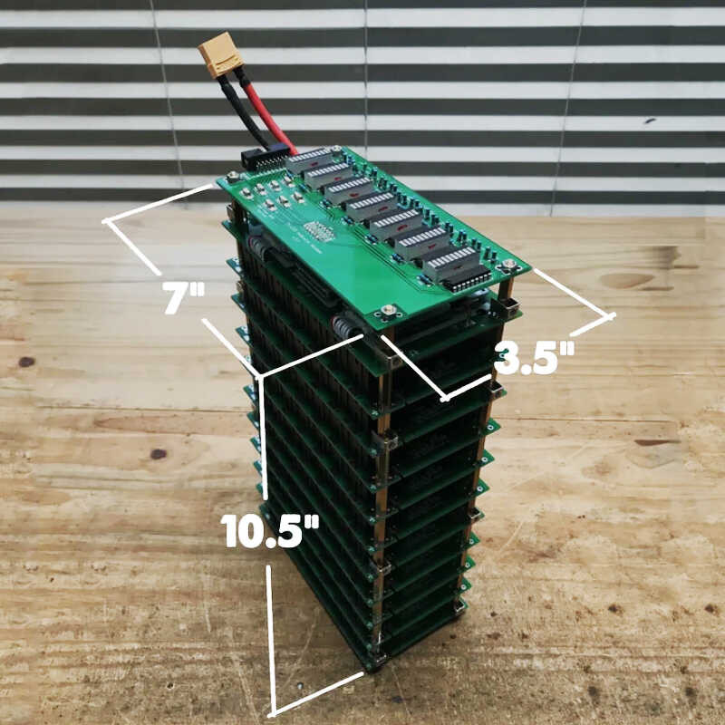 7S 24V State Of Charge Meter And 7S 50A Bluetooth-Compatible BMS 18650 ...