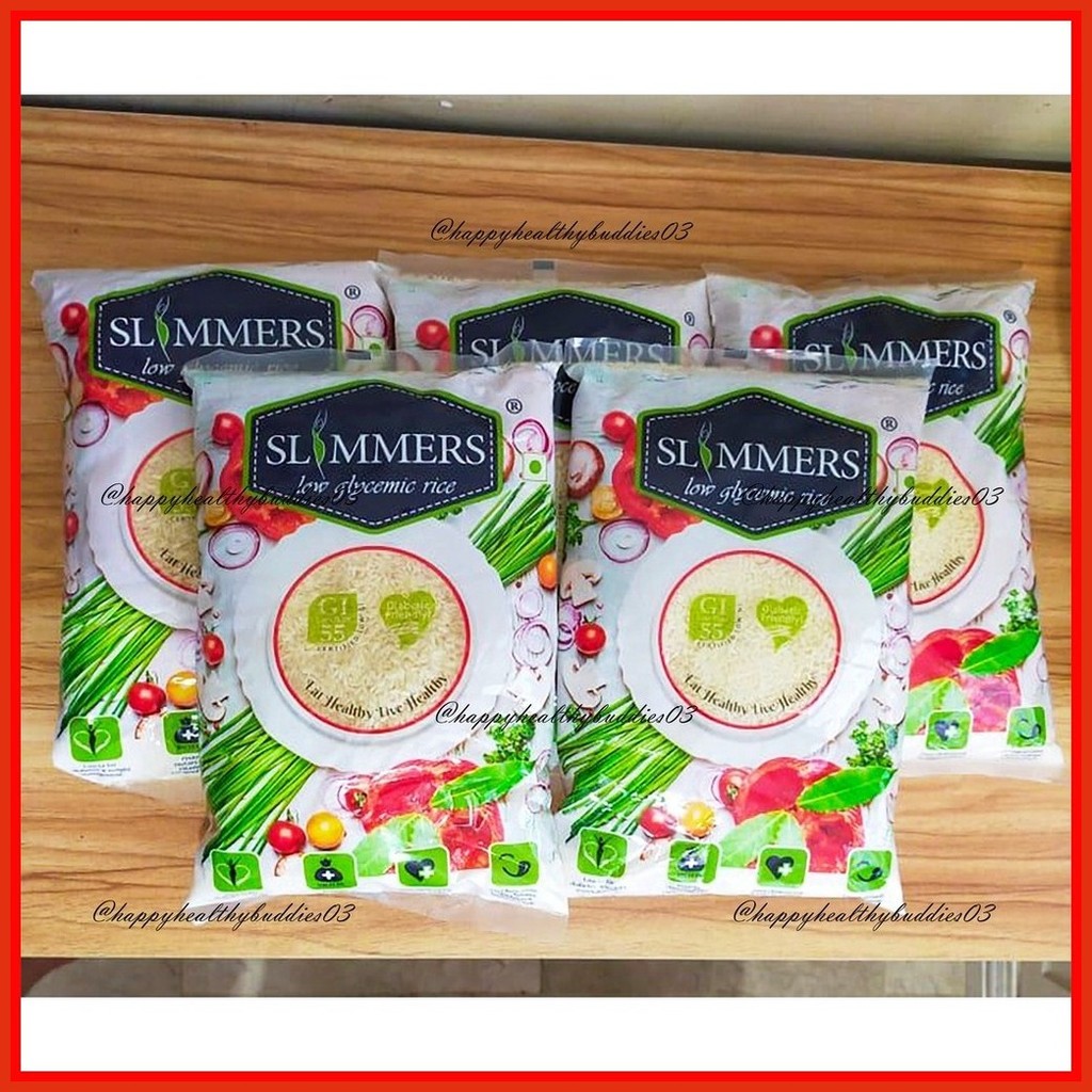SLIMMERS RICE - Low Glycemic White Rice (1kg / Pack) | Shopee Philippines