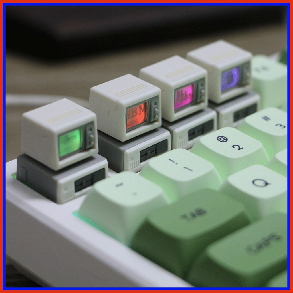 IBM K-02 Mechanical Keyboard Keycap Retro Mini Computer With ...