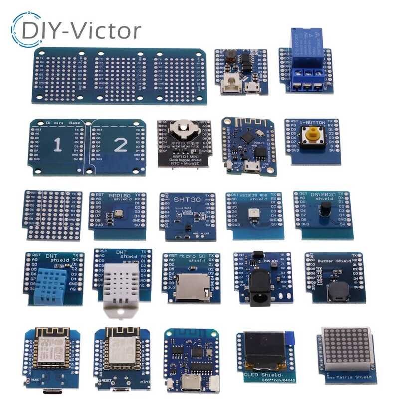 D1 Esp8266 3 ∫ Mini Pro V3.0 Wifi Development Board Nodeu Ws2812 RGB ...