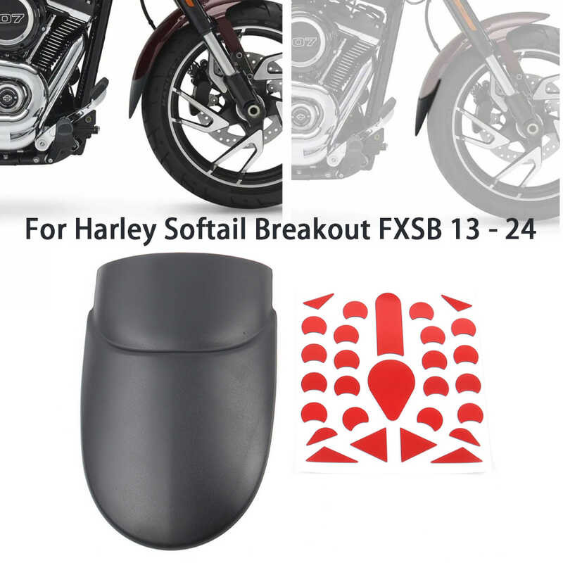 For Suitable Harley Soft Tail Breakout FXSB Motorcycle Front Fender ...