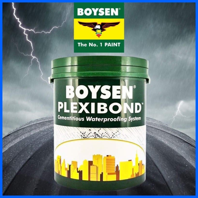 BOYSEN PLEXIBOND CEMENTITIOUS Water-proofing (4 liters) | Shopee ...