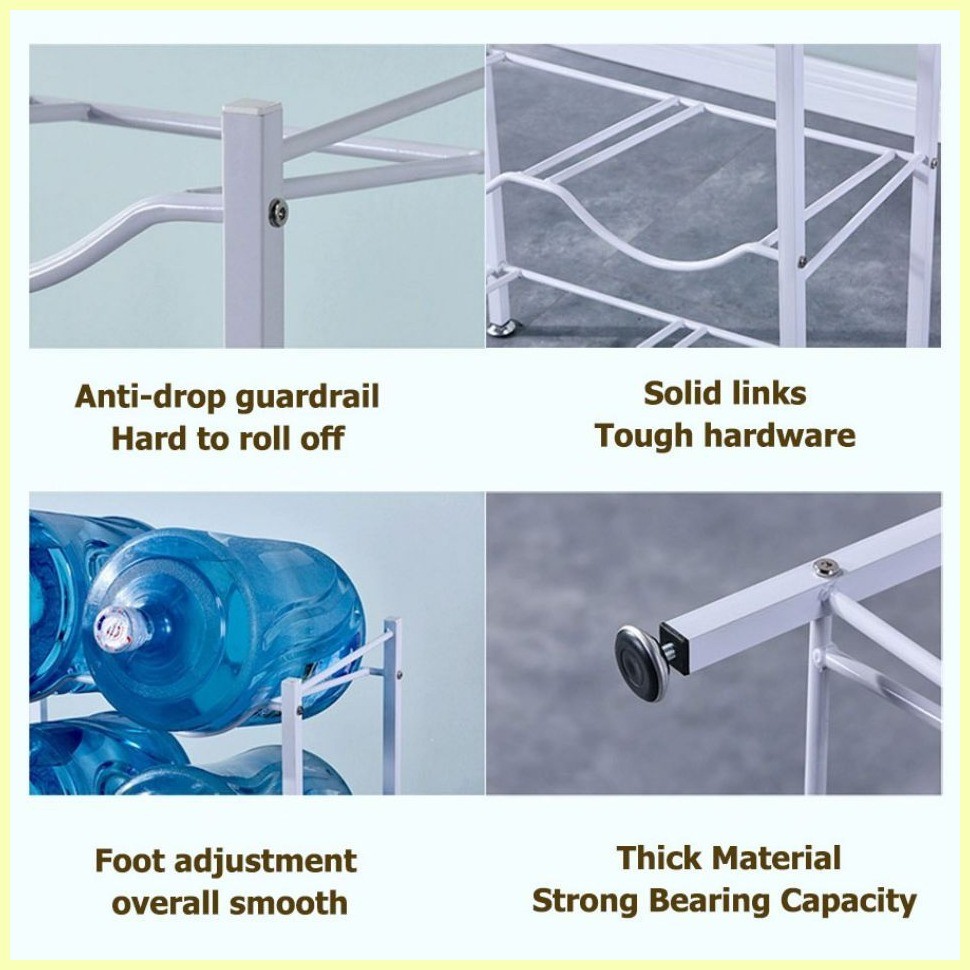 ஐ ⊝ CONEWater Gallon Rack Stand 5 Layer Water Dispenser Stand Rack ...