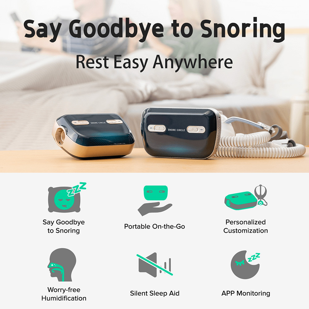 JBMBHC Auto CPAP Anti Snoring and Sleep Apnea Portable Ventilator for ...