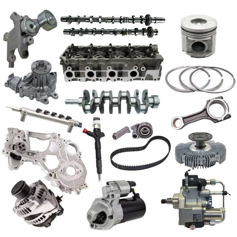 Diesel Engine Spare Parts Car Alternator Camshaft Crankshaft Cylinder ...