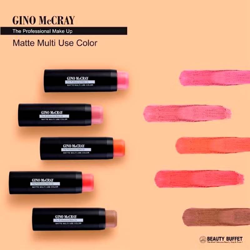 Gino McCRAY The Professional Makeup Matte Multi Use Color Soft Smooth ...