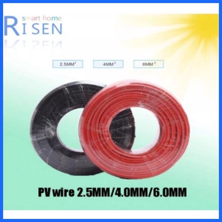 ∏ TUV pv wire Solar DC Cable 2.5MM/4.0MM/6.0MM | Shopee Philippines
