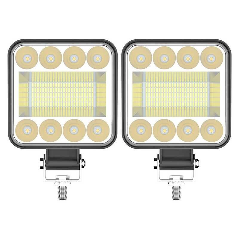 Car LED Headlights Inch Square LED Square Work Lights Off Road Lights ...