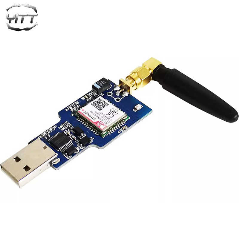 USB to GSM SIM800C quad band GSM/GBRS module with Bluetooth voice call ...
