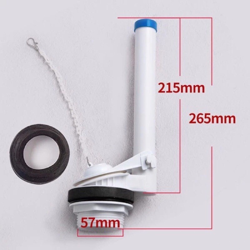1Set Toilet Flush Set Fittings Dual Button Flush Valve Toilet Inlet ...