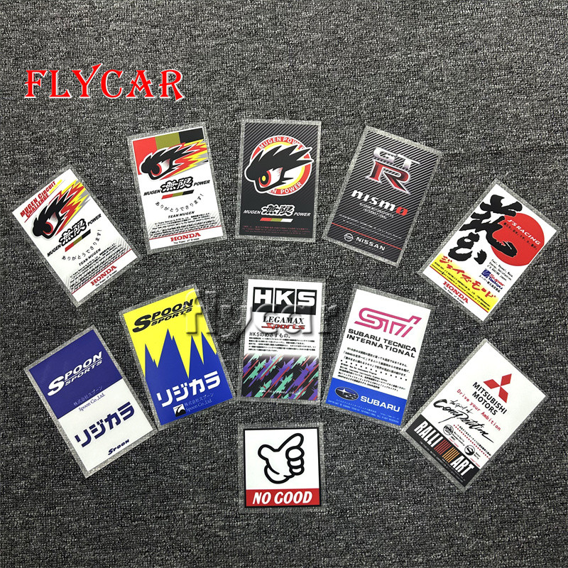 SPOON Static Stickers Film Mugen JDM Style Car Modified Sticker STI ...