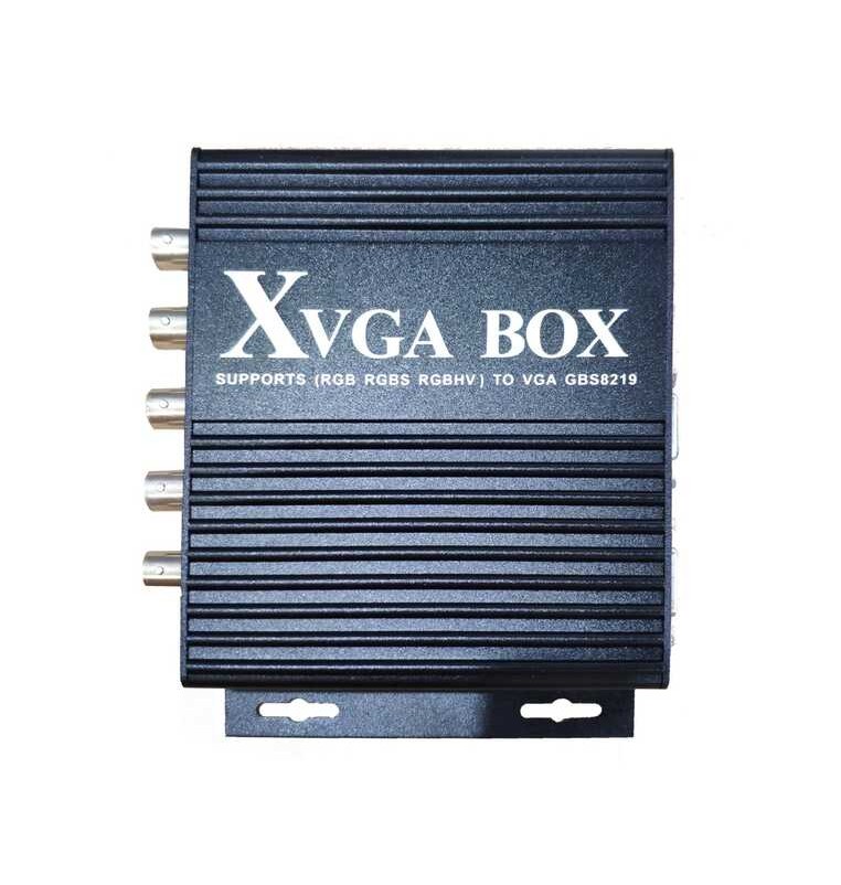 GBS8219 RGB EGA CGA to VGA LCD converter to replace old industrial CRT ...