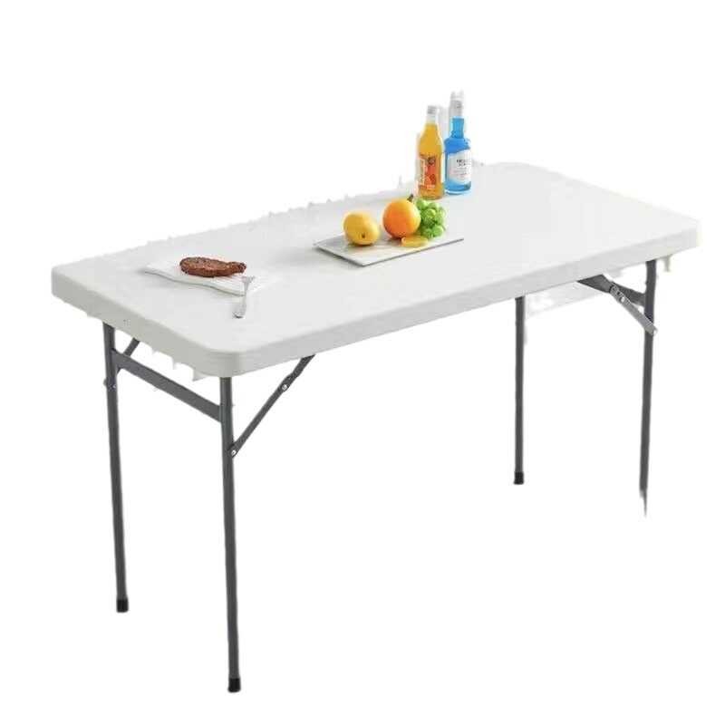 Blow Molded Night Market Outdoor Folding Table And Chair Foldable Long ...